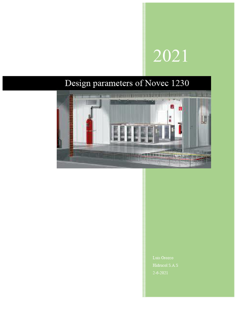Novec 1230 Fire Suppression Design Guide | PDF | Pipe (Fluid Conveyance ...