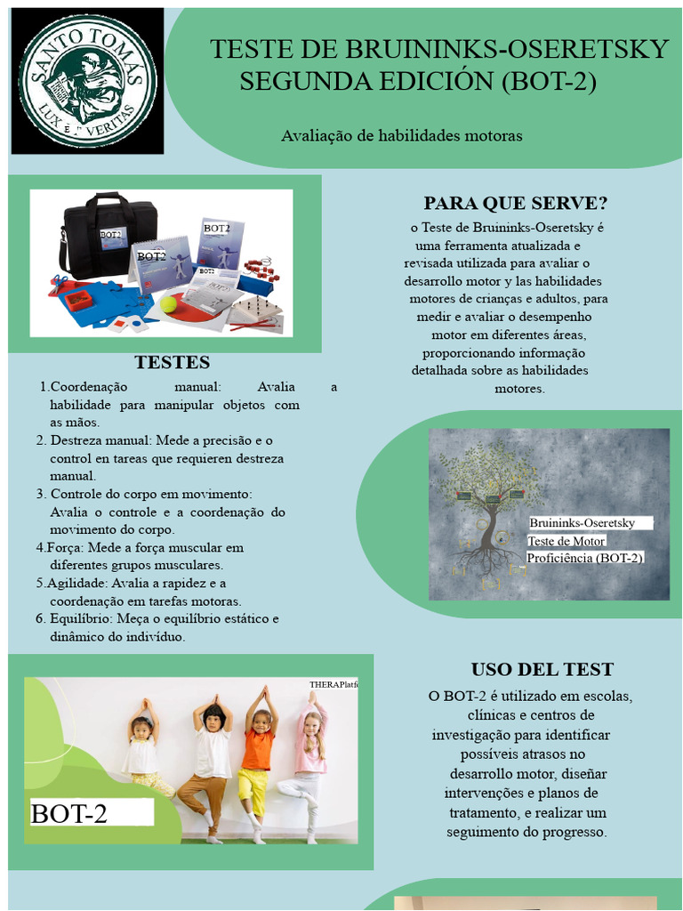 Avaliação de Habilidades Motoras BOT-2 | PDF