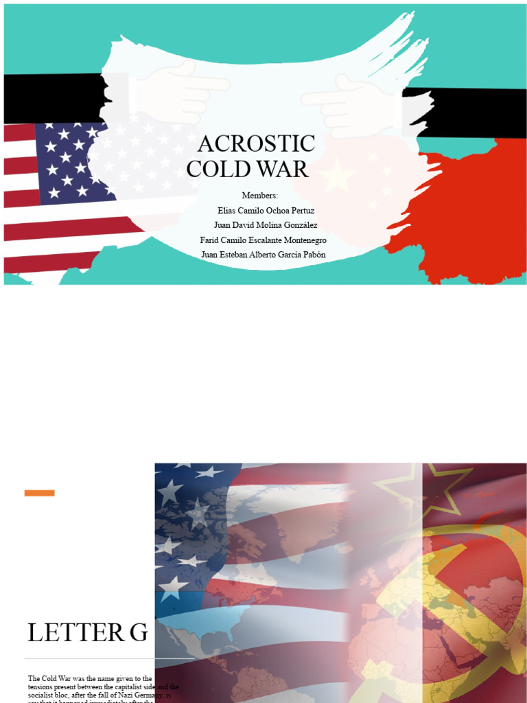 ACROSTIC COLD WAR | PDF | Cold War | Soviet Union