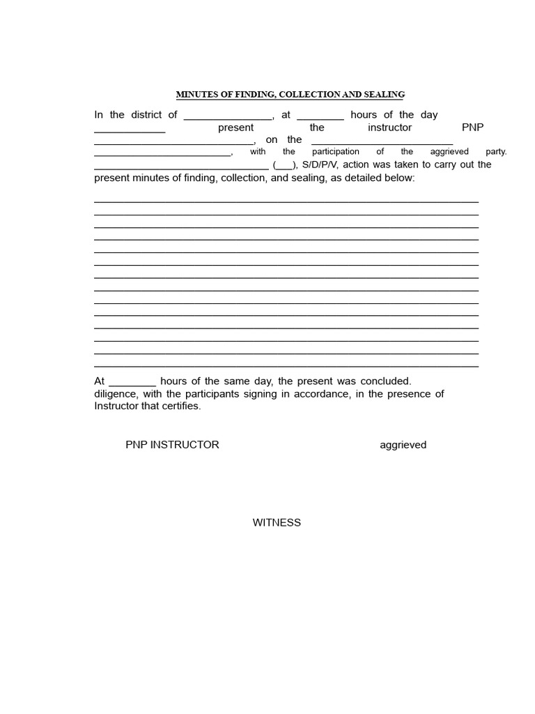 RECEPTION AND CLOSING REPORT | PDF