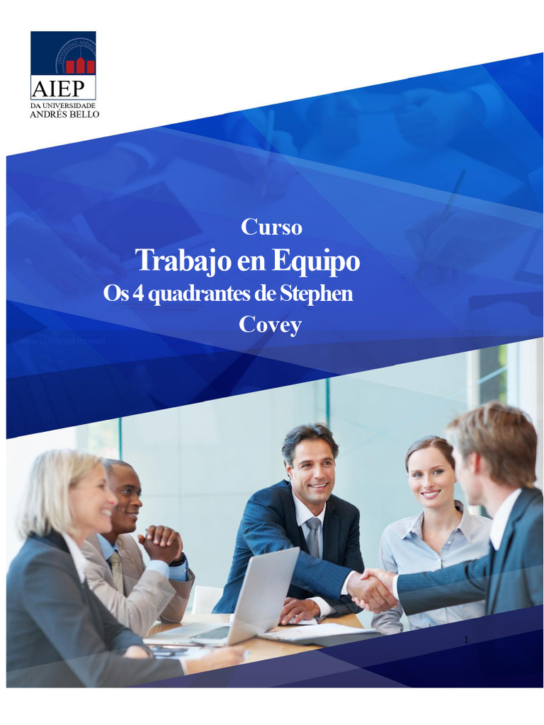 Os 4 Quadrantes de Covey na Gestão do Tempo | PDF | Tempo