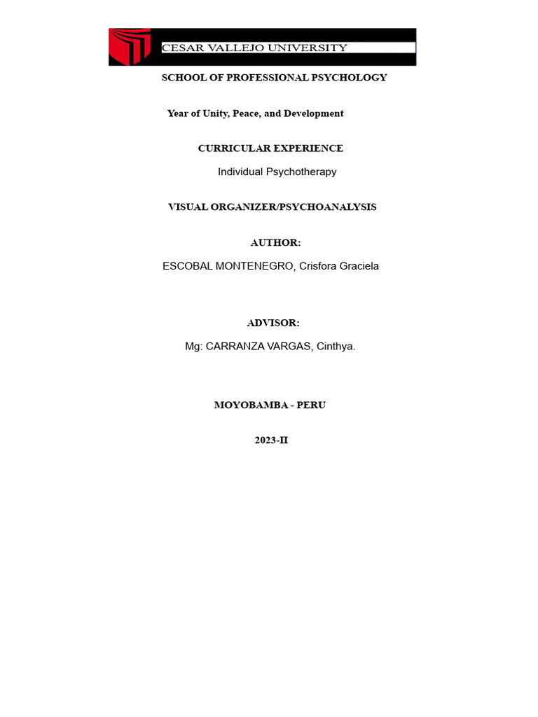 Psychoanalysis: Concepts and Theories | PDF | Psychoanalysis | Sigmund ...