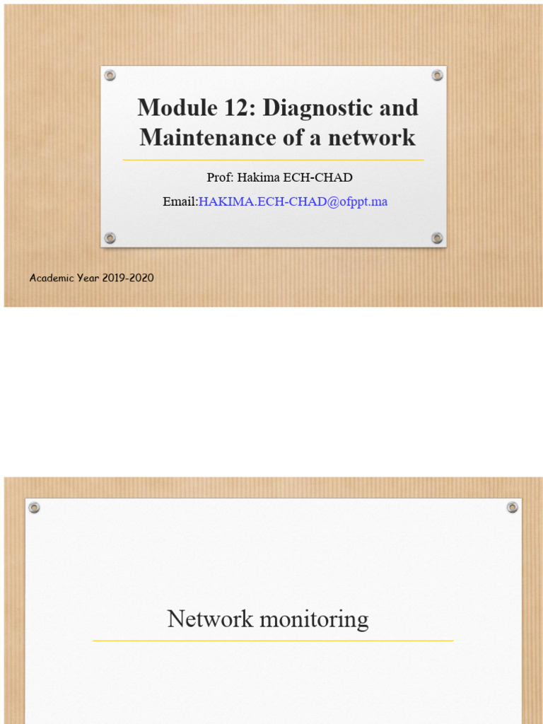 Part 1 Network Surveillance Presentation (Syslog Snmp Netflow) | PDF | Internet Protocols ...