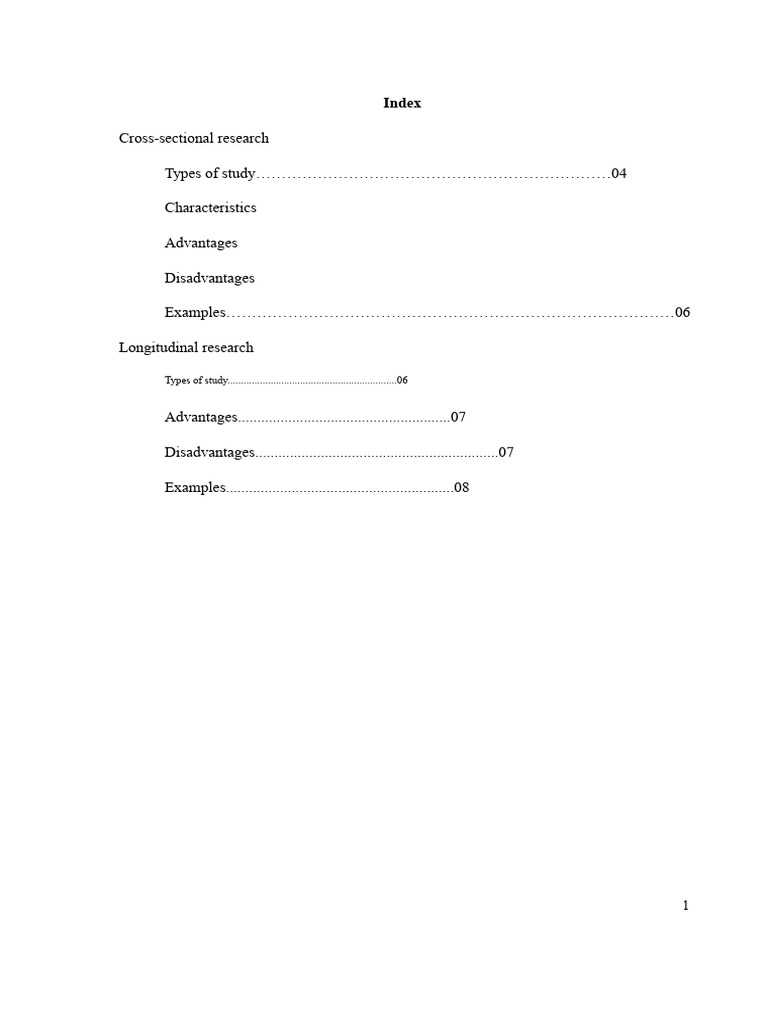 Cross-sectional research | PDF | Cohort Study | Qualitative Research