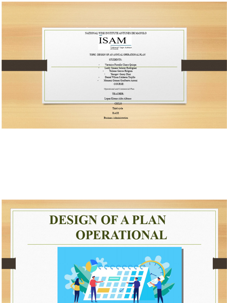 Annual Operational Plan Design Guide | PDF | Budget
