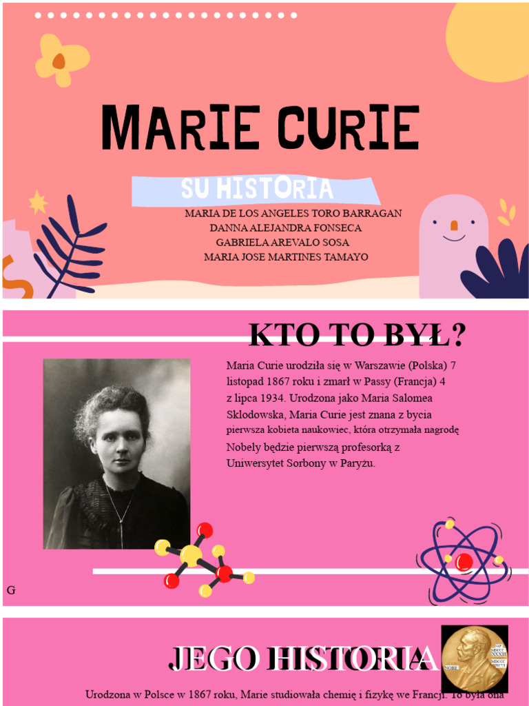MARIA CURIE (1) | PDF