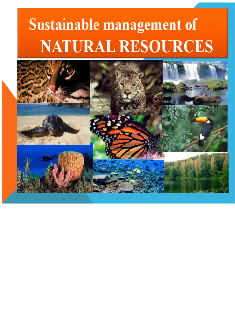 Sustainable Management of Natural Resources | PDF | Conservation ...