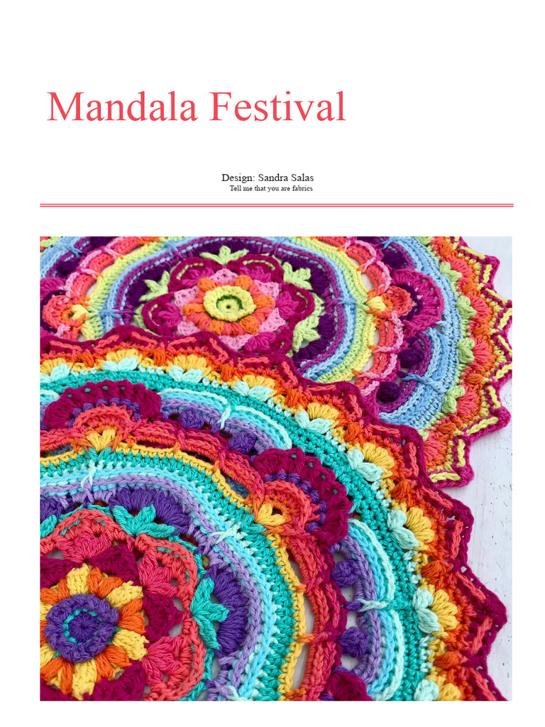 Mandala Party Spanish | PDF | Crochet | Crafts