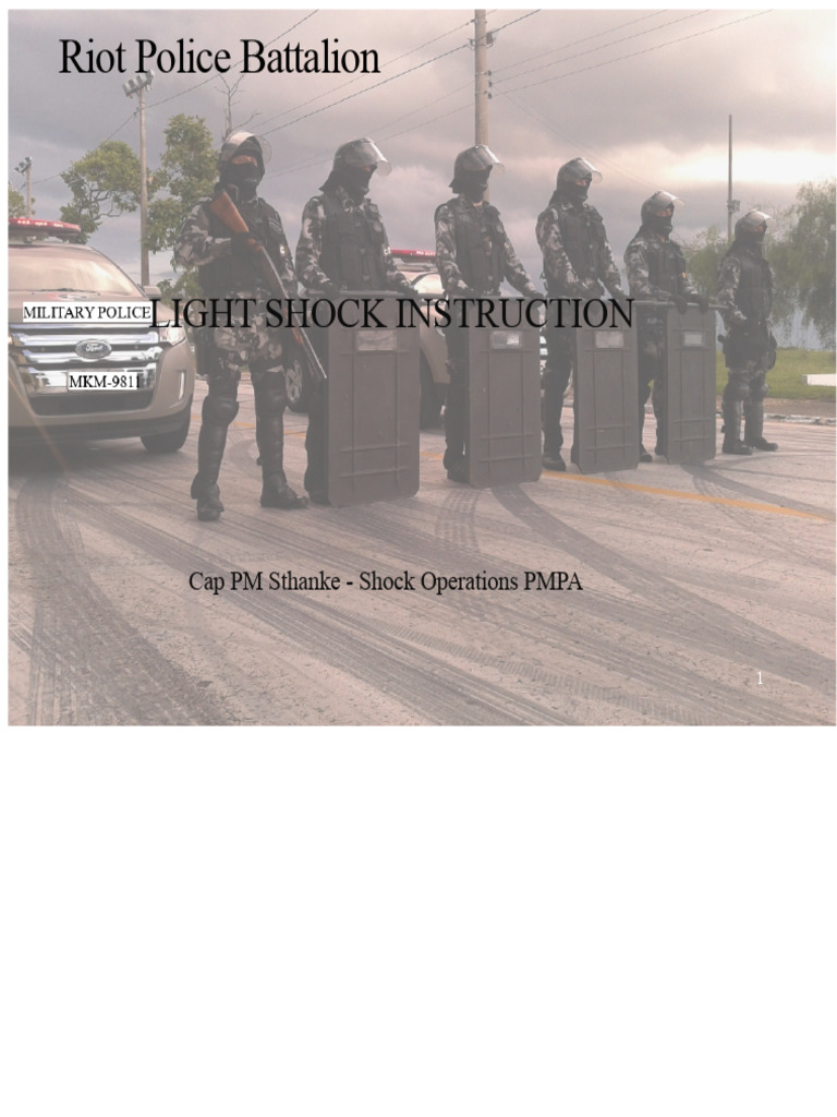 2. Light Shock | PDF | Platoon | Battalion