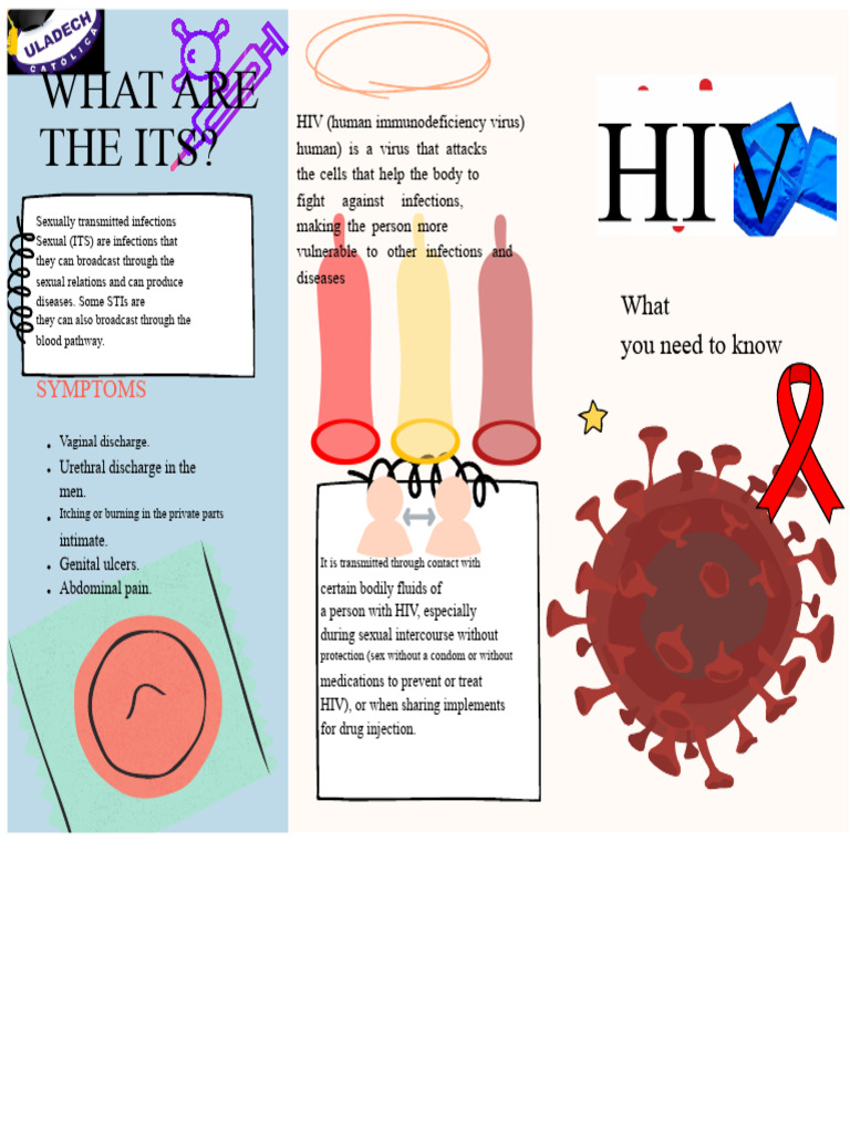 Brochure on HIV Disease | PDF | Hiv | Sexually Transmitted Infection