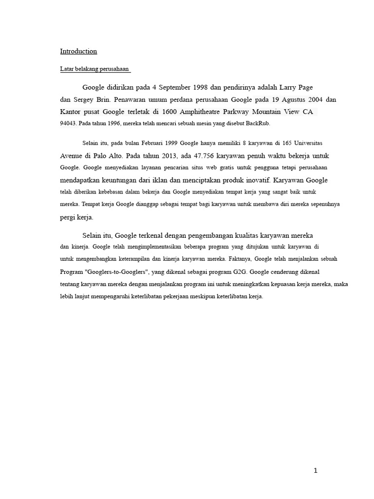 Program G2G dan SIY di Google | PDF