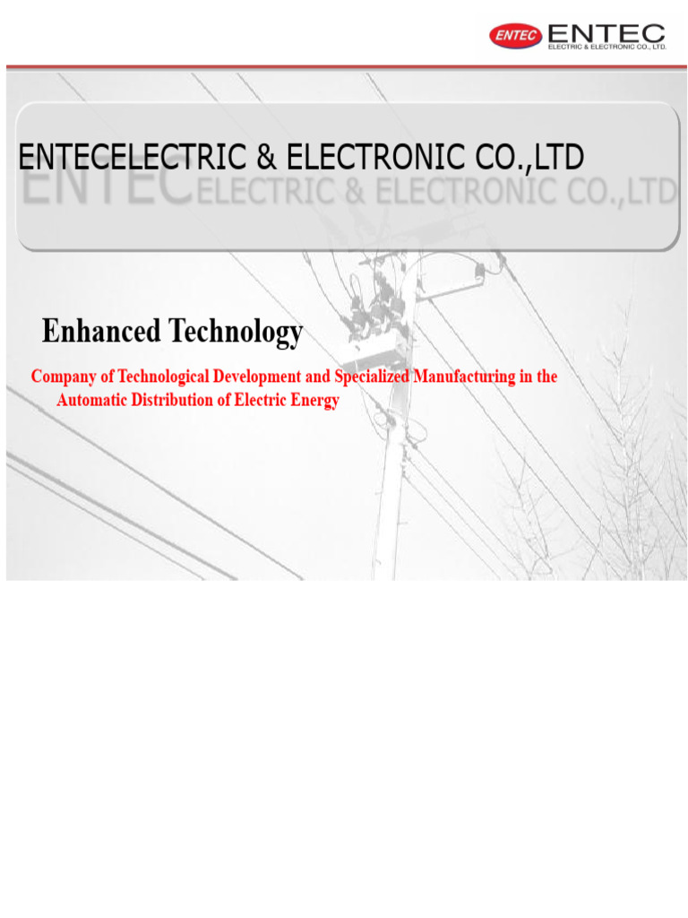 Reconnector EPR - Control ETR-300R - ETIMS - ENTEC | PDF | Electrical ...