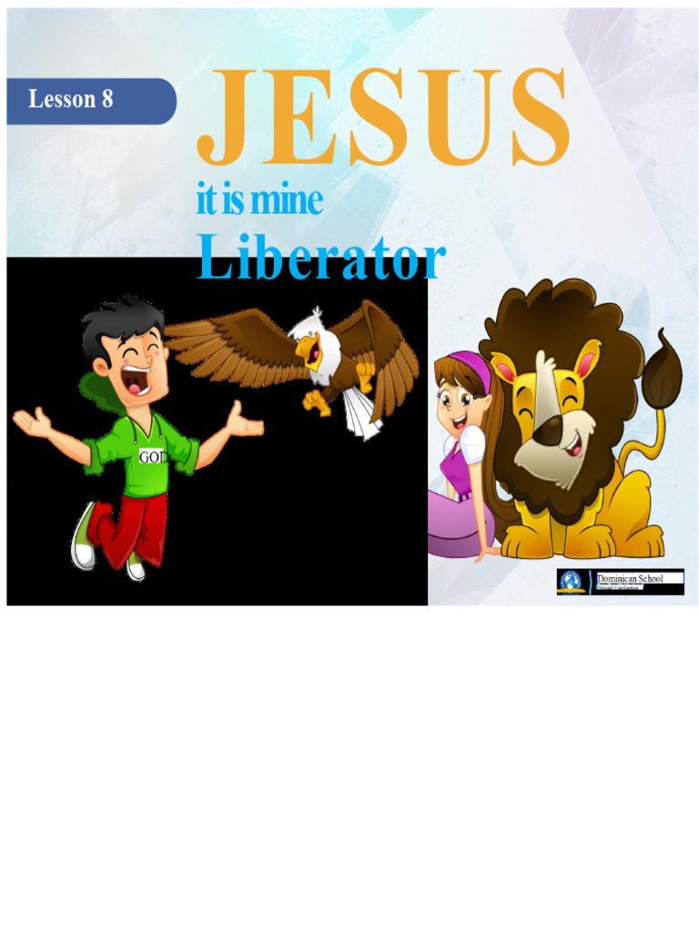 LESSON 8 JESUS MY LIBERATOR | PDF
