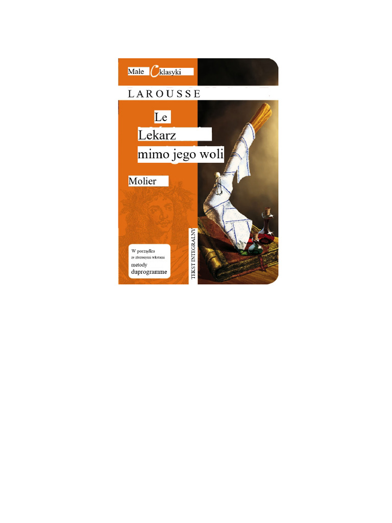 Lekarz mimo woli - Molier | PDF