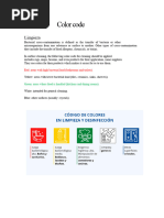 Housekeeping Color-Coding Guide | PDF