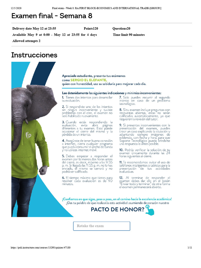 Final exam - Week 8_ RA_FIRST BLOCK-ECONOMICS AND INTERNATIONAL ...