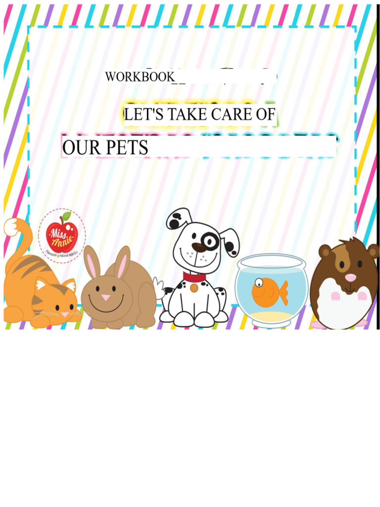Booklet Let's Take Care of Our Pets | PDF | Communication | Learning