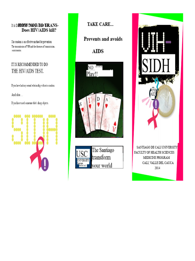 Field Work Brochure HIV-AIDS | PDF | Hiv/Aids | Hiv