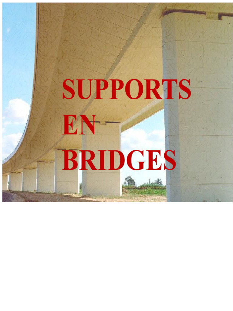 Supports in Bridges | PDF
