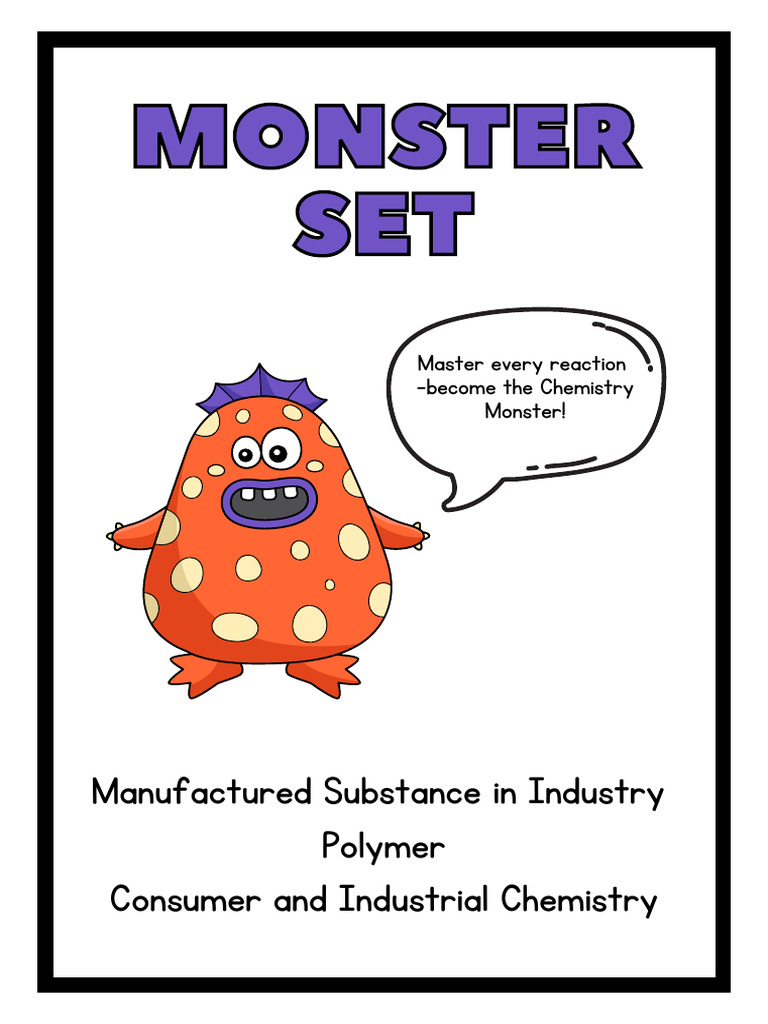 [Split]Monster Set Answers_1-18 | PDF