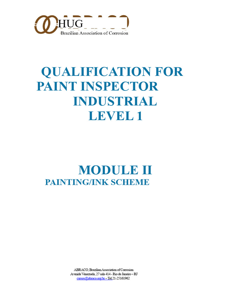 MODULE II Paint Inspection | PDF | Paint | Corrosion