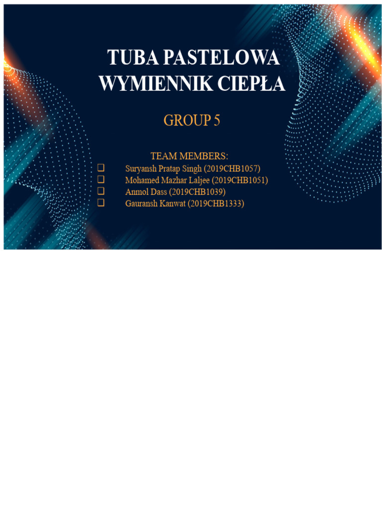 Wymiennik ciepła typu shell-and-tube | PDF