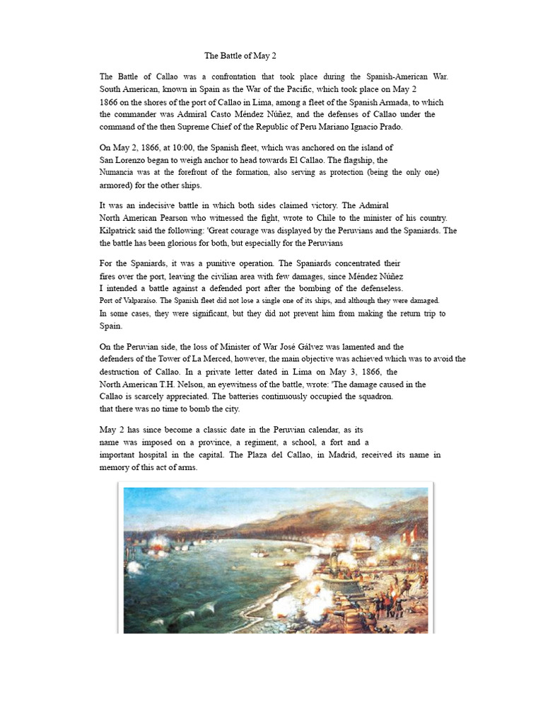 The Combat of May Second | PDF