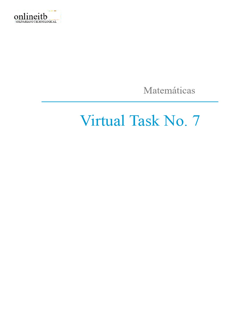 Virtual Task 7 Functions and Limits Solved | PDF