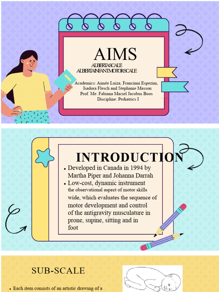 AIMS - Alberta Scale | PDF | Behavioural Sciences | Psychological Concepts
