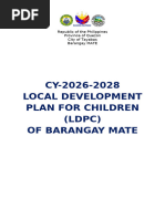 BCPC Awfp 2024 | PDF | Child Care | Nutrition