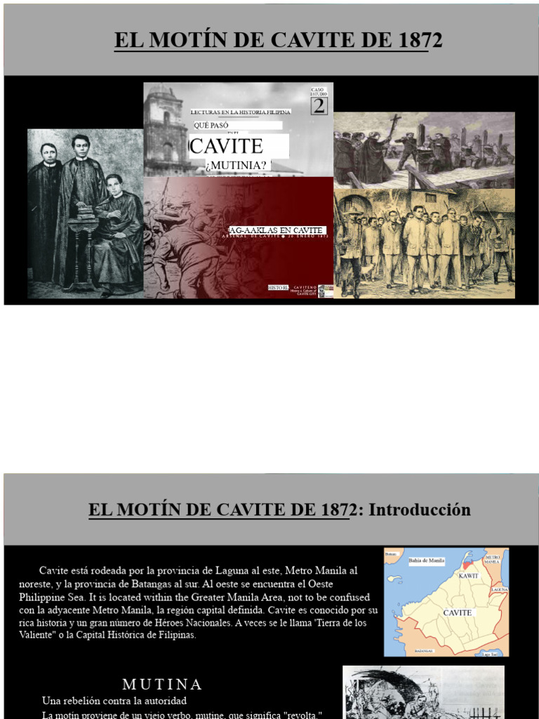 Motín de Cavite | PDF | Filipinas