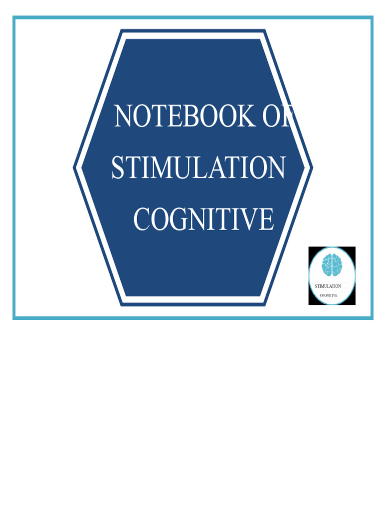 Cognitive Stimulation Notebook 1 | PDF | Cognition | Attention
