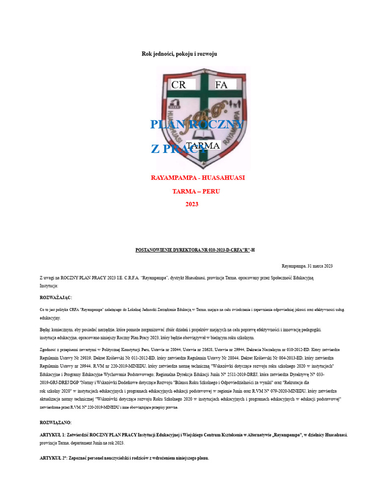 Crfa Ray - Pat 2023 | PDF
