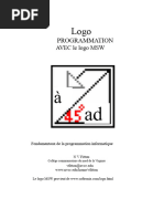 Guide d'apprentissage du XLogo | PDF | Structure de contrôle | Récursivité