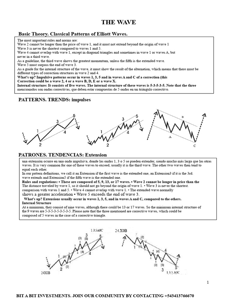 Elliott Wave Theory: Patterns & Rules | PDF | Physics