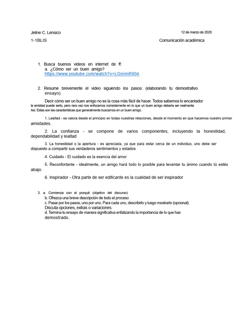 Cómo ser un buen amigo: claves esenciales | PDF | Amor