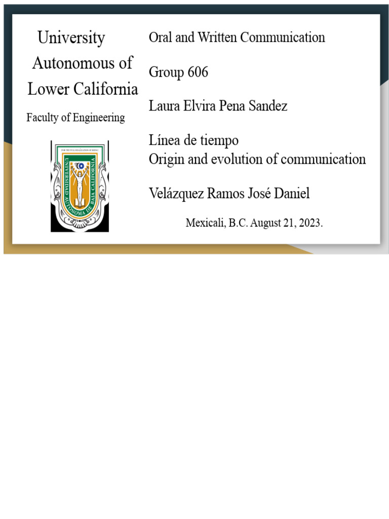 Evolutionary stages of communication | PDF | Telecommunications | Writing