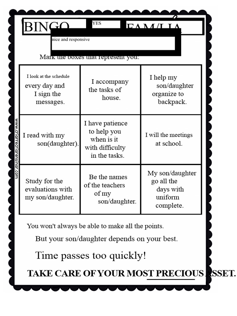 Essential Parenting Checklist for School Support | PDF