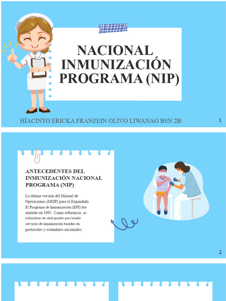 Programa Nacional de Inmunización en Filipinas | PDF | Vacunas ...