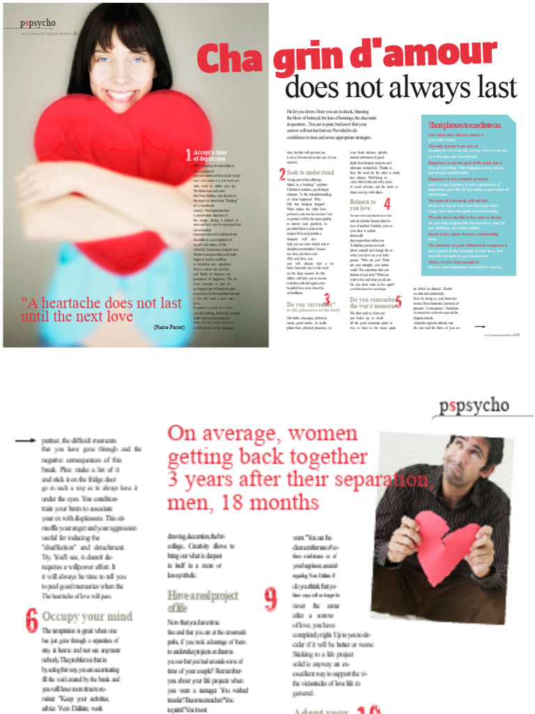Heartache Does Not Last Forever | PDF | Grief | Broken Heart