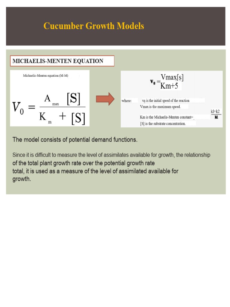 Cucumber Growth Models - Copy - Copy | PDF | Greenhouse | Photosynthesis