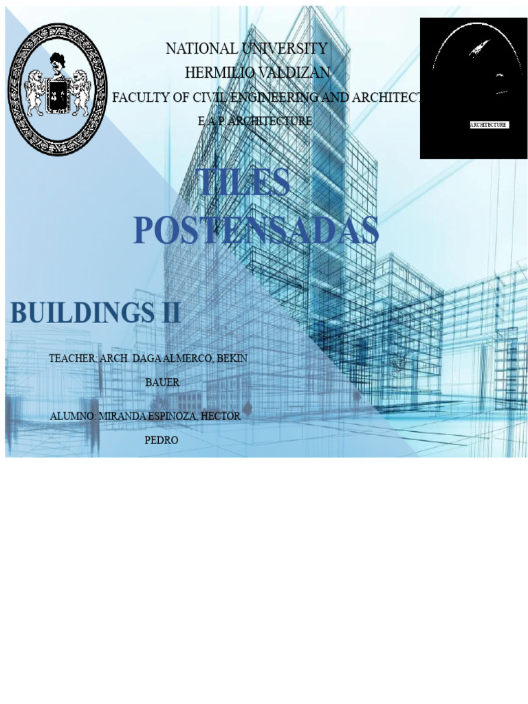 Post-tensioned slabs Exposure Buildings II | PDF | Prestressed Concrete ...