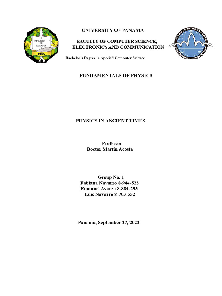 Ancient Physics: Foundations and Theories | PDF | Physics | Science