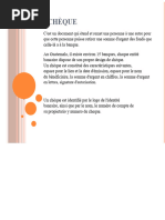 Chèque de Direction Unibank | PDF