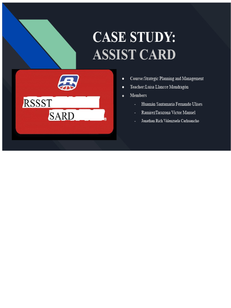 Assist Card | PDF