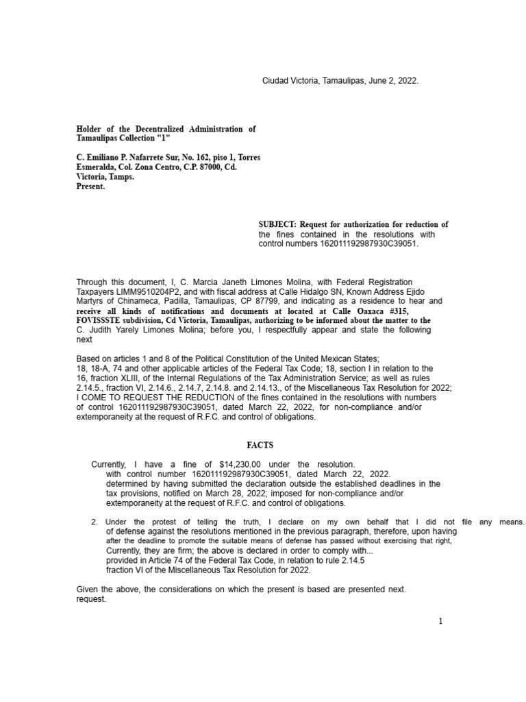 3_request_letter_for_condonation_of_fines_imposed_for_noncompliance_and ...