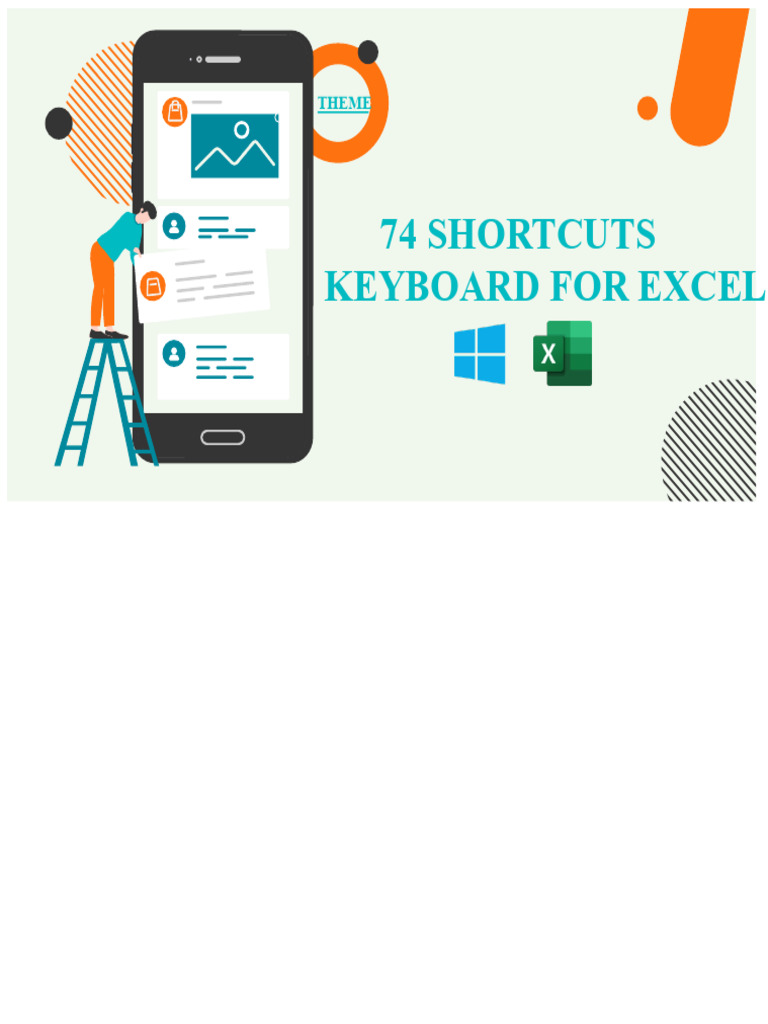 Excel Keyboard Shortcuts Guide | PDF | Microsoft Excel | Keyboard Shortcut