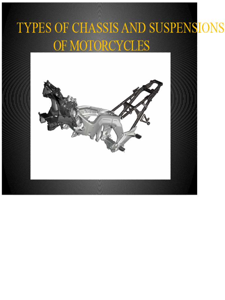 Types of Motorcycle Chassis | PDF | Vehicle Technology | Automotive ...
