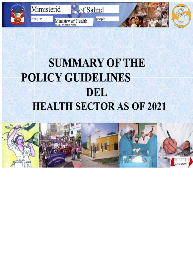 GUIDELINES | PDF | Health Policy | Policy
