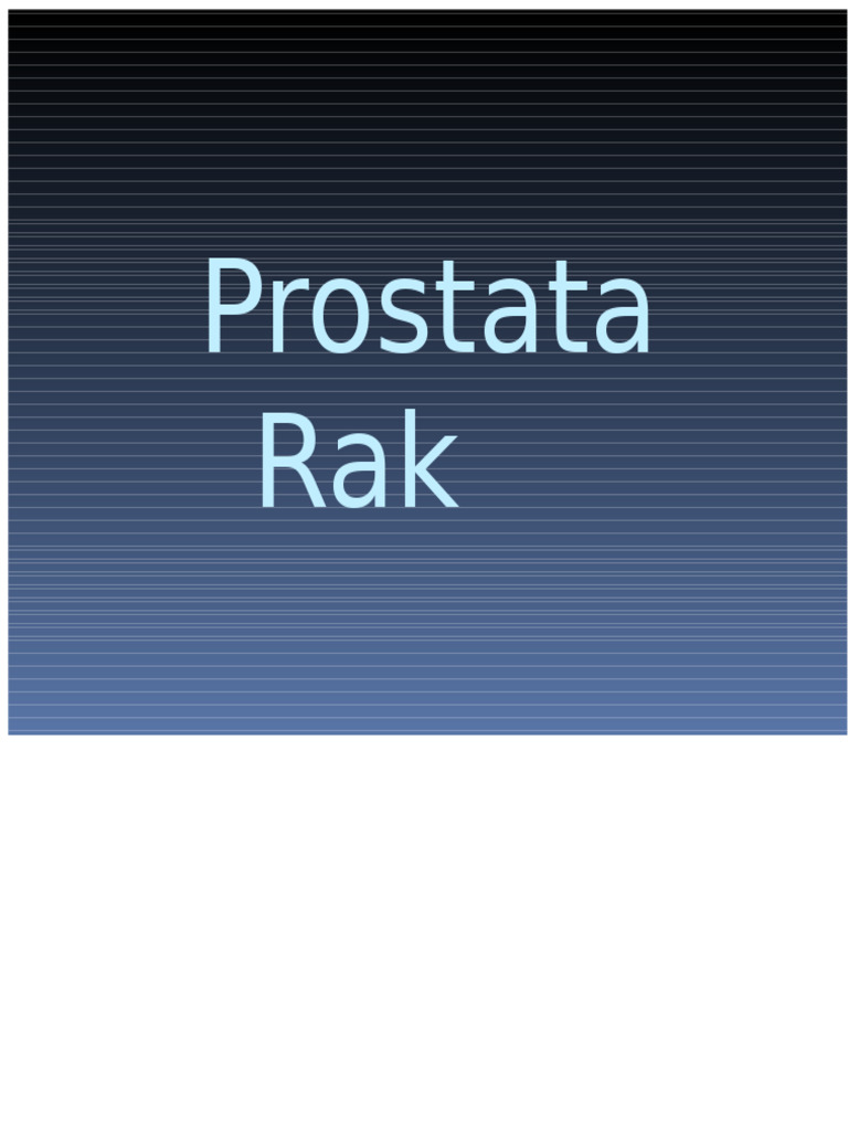 Rak Prostaty | PDF